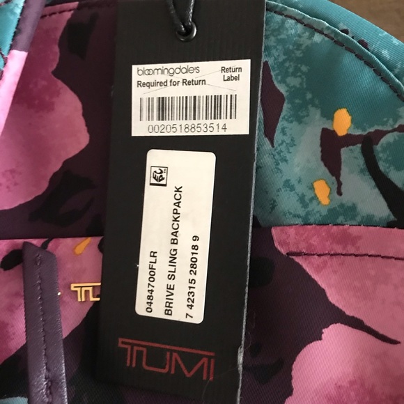 Tumi | Bags | Tumi Floral Voyageur Backpack | Poshmark